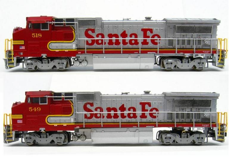 OVS ATSF B40-8W #518